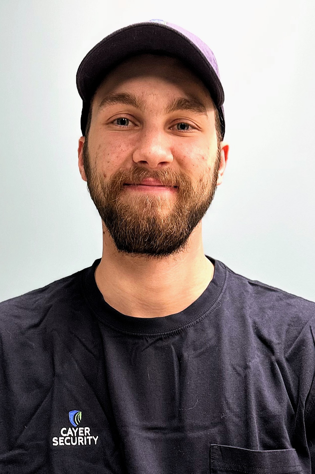 Izaac Alderman Headshot 3.31.2025 | Cayer Security